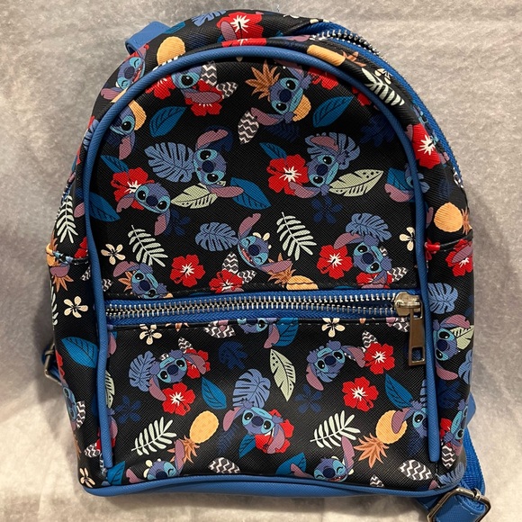 Disney | Bags | Disney Lilo Stitch Print Mini Backpack Kids Adults ...